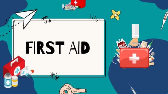First aid kit ppt | PPTX | First Aid | Injuries