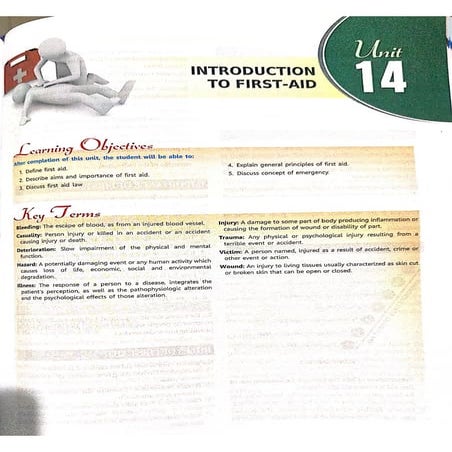 First Aid -Introduction slides unit 14 short notes hd | PDF