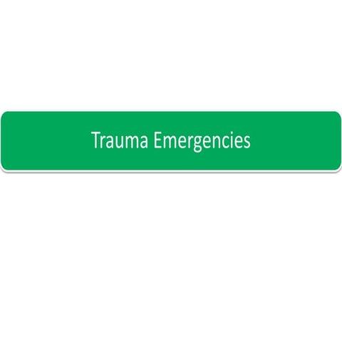 First Aid - Trauma.pptx