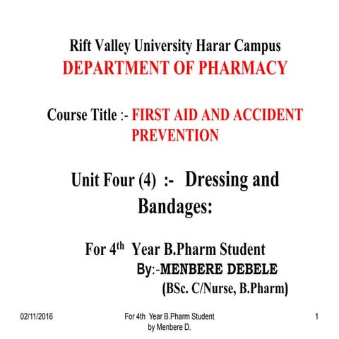 first Aid 4.pptx