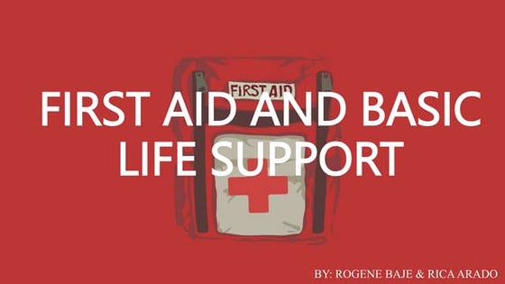 Module 1 introduction to first aid | PPT