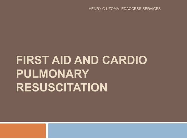 First Aid ppt | PPTX | First Aid | Injuries