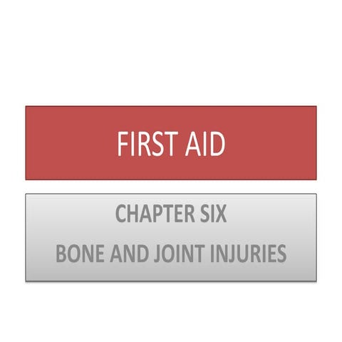 FIRST AID CHAPTER SIX.pptx