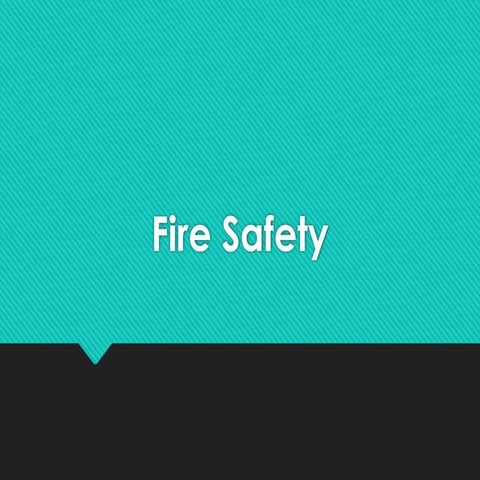 Fire First Aid: prevention and care .pptx