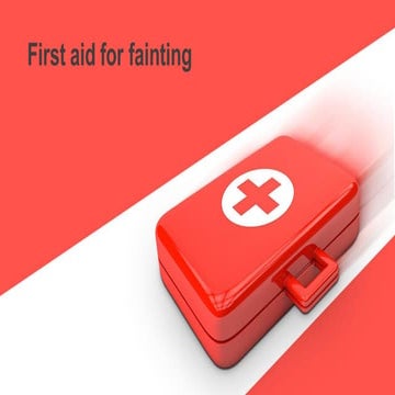 first aid for fainting 2.pdf in nursing school | PPT