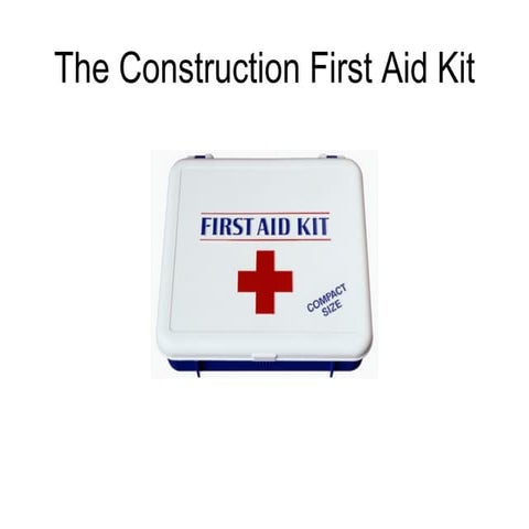 First aid kit | PPT