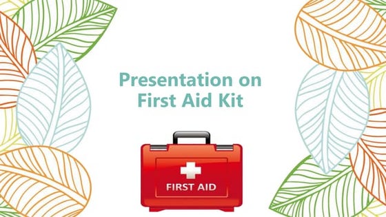 Module 1 introduction to first aid | PPT