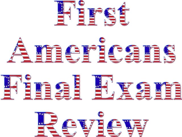 The First Americans PPT | PPT