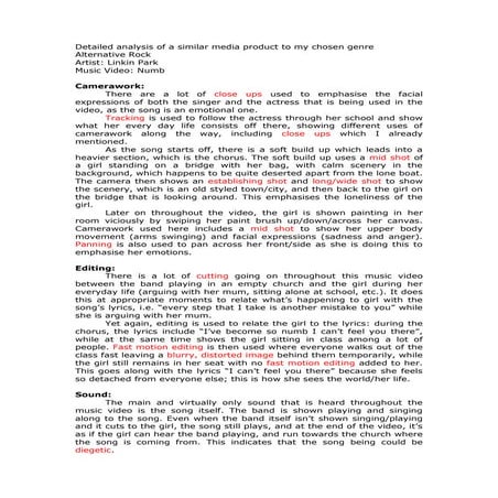 First analysis | DOCX