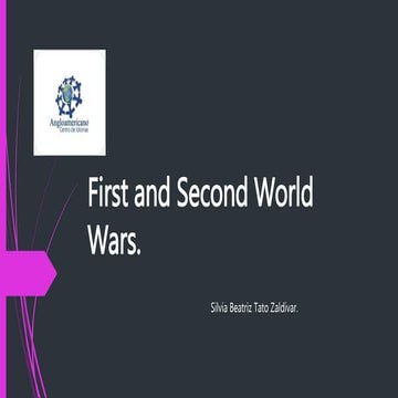 First and second world wars | PPTX