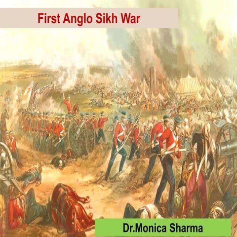 First Anglo Sikh War | PPTX