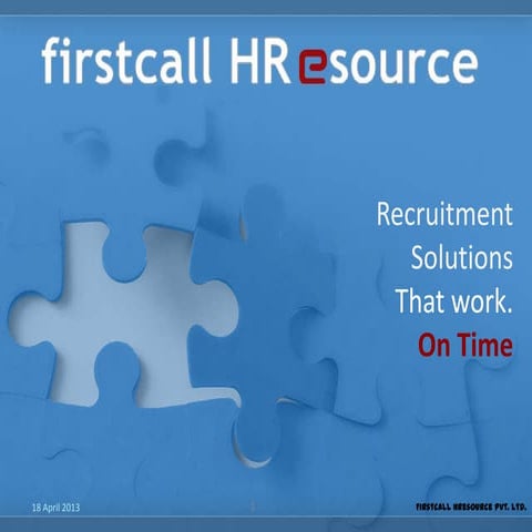 Firstcall | PPT