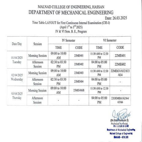 First CIE time table for 4th and 6th sem.pdf