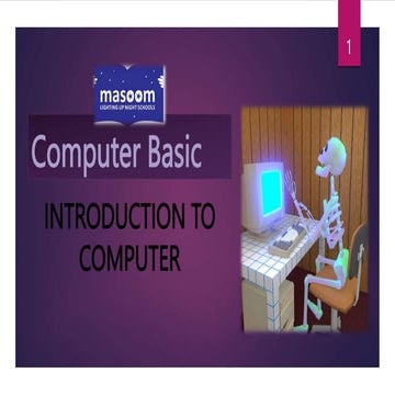 basic computer and graphics design in computer | PPTX