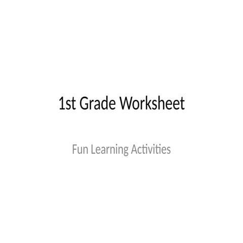 first_class_worksheet1_presentation.pptx