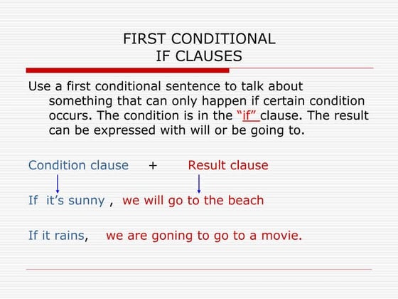 Conditional | PPTX