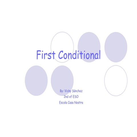 First Conditional | PPT
