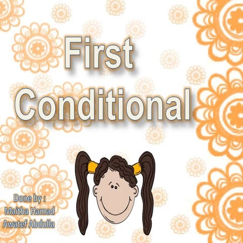 First conditional | PPTX
