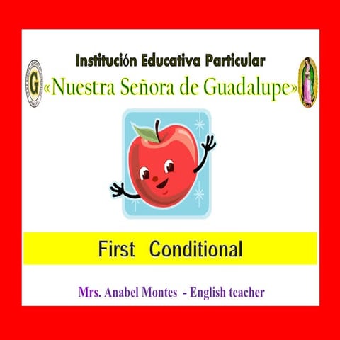First conditional 4to | PPT