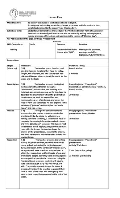 Classroom objects-lesson-plan | PDF
