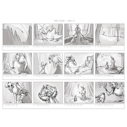 First Contact beat board | PPT