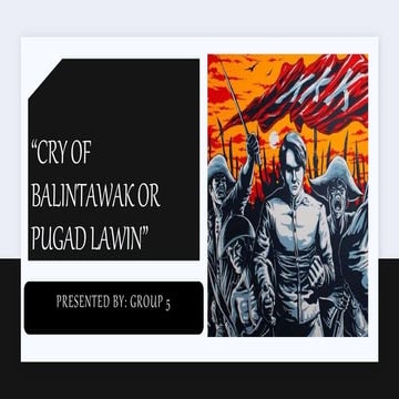 first cry Balintawak or pugad lawin.pptx