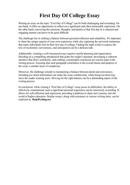 400 Word Essay Sample | PDF