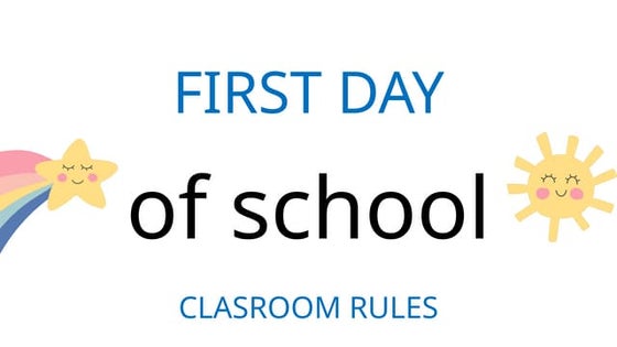 CLASSROOM RULES (ELEM) PowerPoint Presentation | PPTX