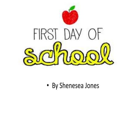 First day of school powerpoint | PPTX