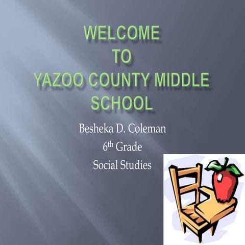 First day of school PowerPoint (Revised) | PPTX