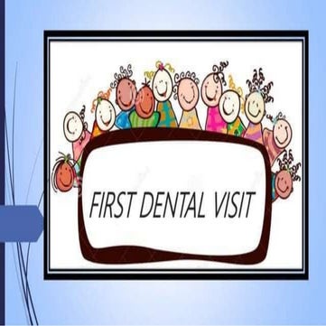 First dental visit in pedodontic clinic.pptx