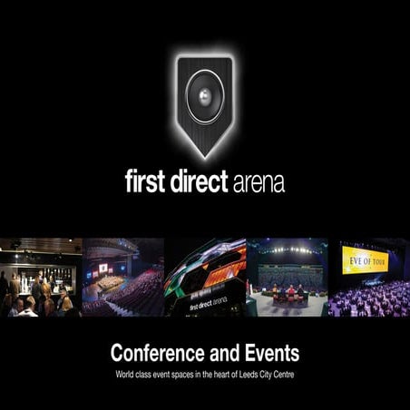 first direct Arena conference and events | PDF