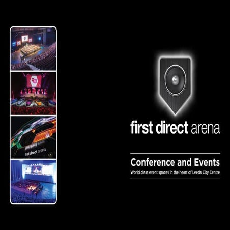 first direct arena - 2019 Conference & Events Brochure | PPT