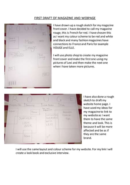 Brief Magazine Front Cover And Content Page Ideas | PDF