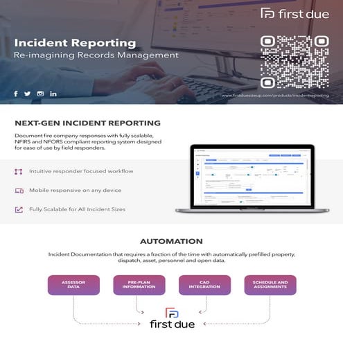 First Due - Incident Reporting | PDF