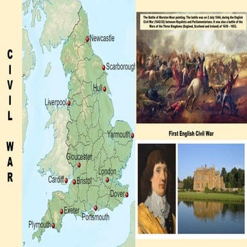 First English Civil War a history, photos and text from Wikipedia. | PPT
