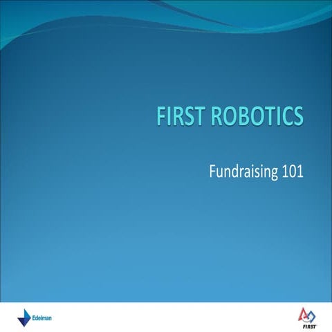 Basics of Outreach: Competitive Robotics | PPTX