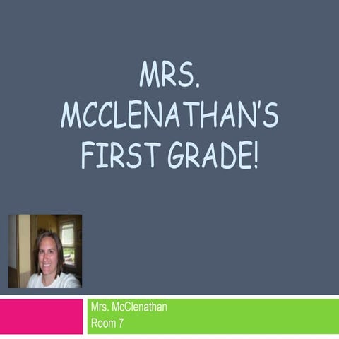 First grade! | PPTX