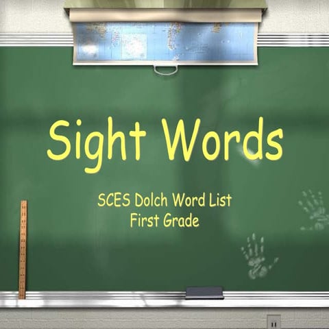 First Grade Basic Sight Words-Grade 1 to | PPT