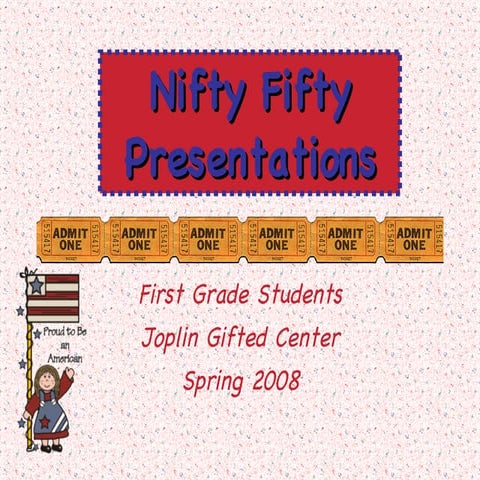 Firstgradepowerpointsfinal | PPT