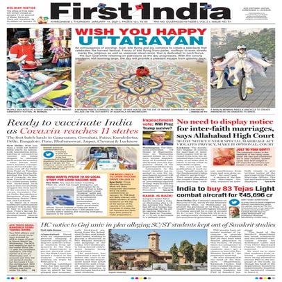 First india ahmedabad edition-14 january 2021 | PDF