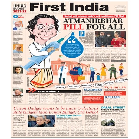 First india jaipur edition-02 february 2021 | PDF