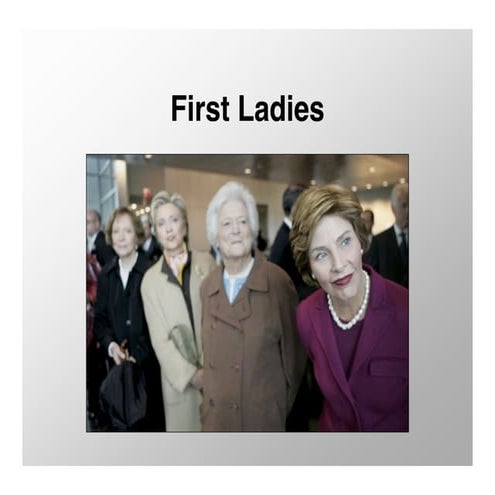 First Ladies | PDF