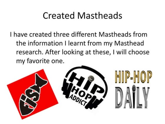 Comparative analysis of different magazine covers podcast | PPT