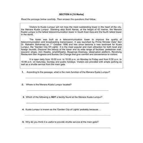 First monthly test f2 2015 | PDF