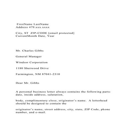 FirstName LastName Address 479.xxx.xxxx City, ST ZIP-C.docx