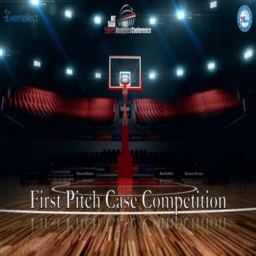First Pitch Case Competition - MIT SSAC 2018 | PPTX | Baseball | Sports