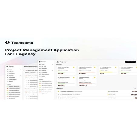 Teamcamp – The Ultimate Project Management Solution for IT Agencies | PDF