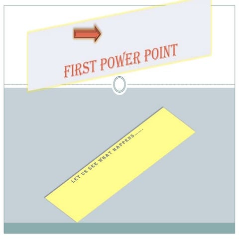 First power point | PPTX