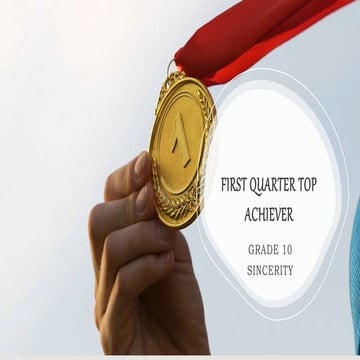 FIRST QUARTER TOP ACHIEVER.pptx